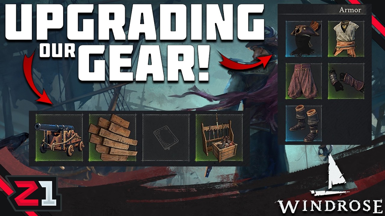 Getting Some MUCH Needed Early Game UPGRADES! Windrose