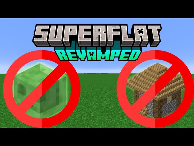 Superflat Revamped Minecraft Data Pack