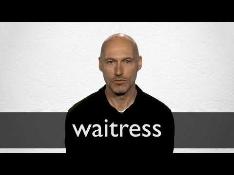 WAITRESS definición y significado | Diccionario Inglés Collins