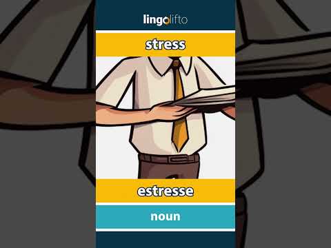 🇬🇧🇵🇹 stress - estresse : learn English : vamos aprender inglês : vocabulary builder