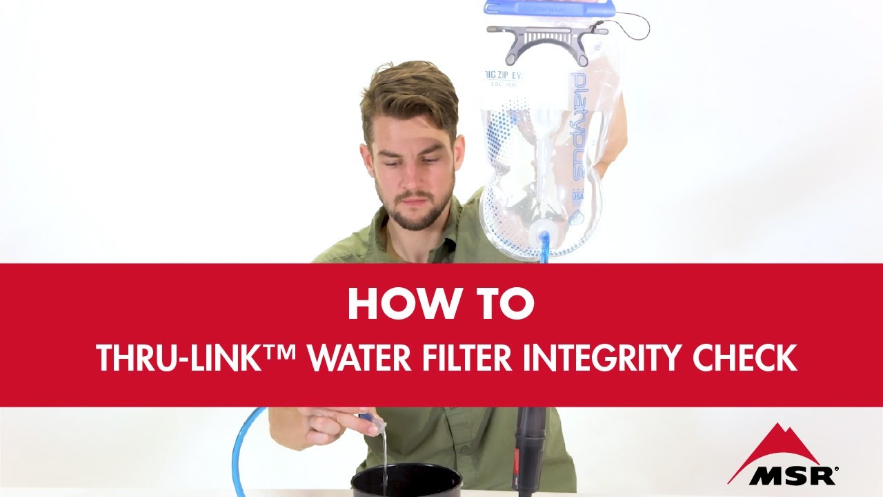 Thru-Link Inline Water Filter For Hydration Systems | MSR – Cascade Designs