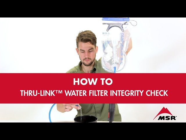 Thru-Link Inline Water Filter For Hydration Systems | MSR – Cascade Designs