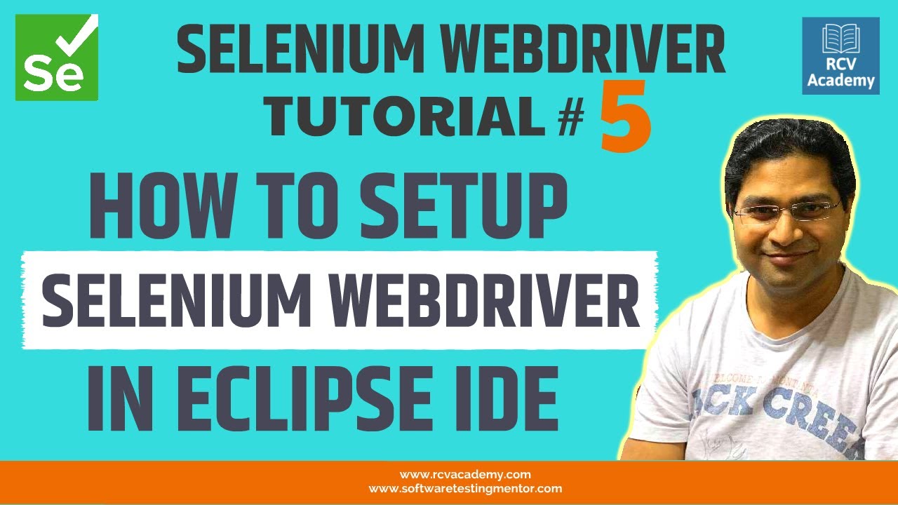 Selenium WebDriver Tutorial #5 - How to Setup Selenium WebDriver in Eclipse IDE