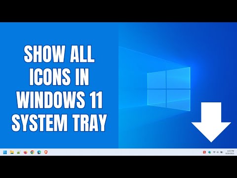 How to show all icons in system tray on Windows 11 (Quick tutorial)