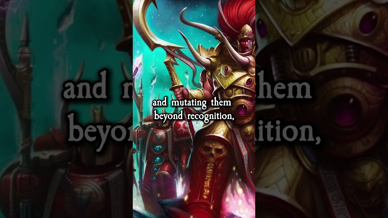 Tzeentch the God of Change... #warhammer