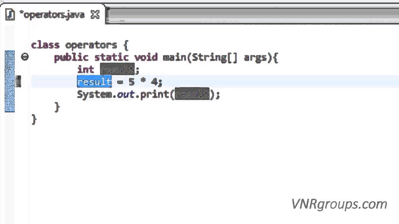 Java Tutorial For Beginners - 4 - Arithmetic Operators