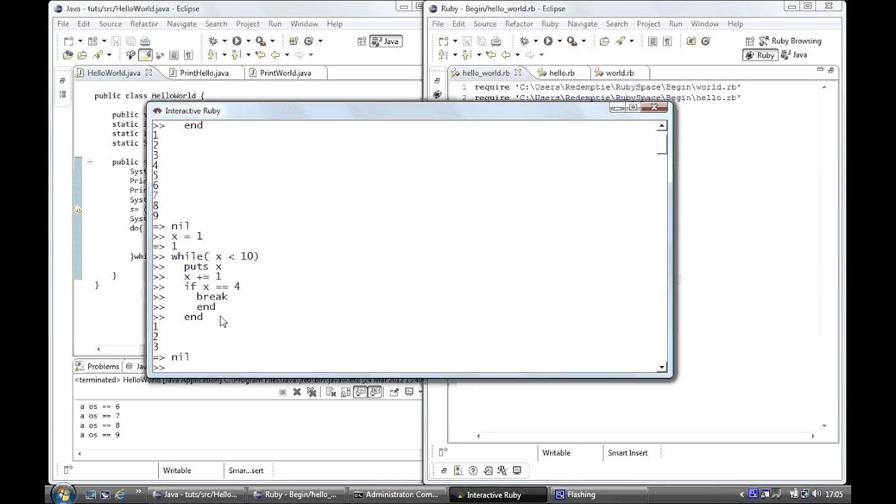 Ruby Programming Break Loops Part - 16