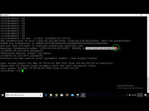 SSH-Without-Password on Remote Machine #Linux #RedHat #SSH