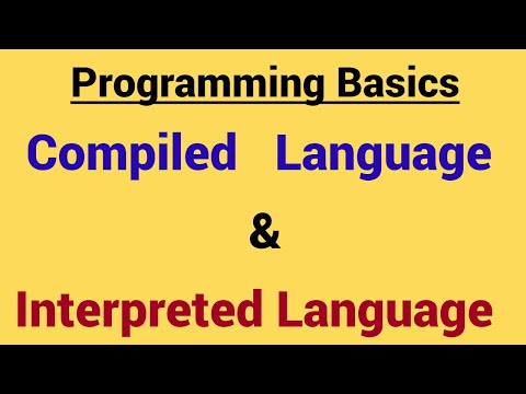 Compiled Languages vs Interpreted