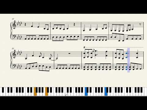 Weezer - Buddy Holly (piano arrangement by maría gonzález)