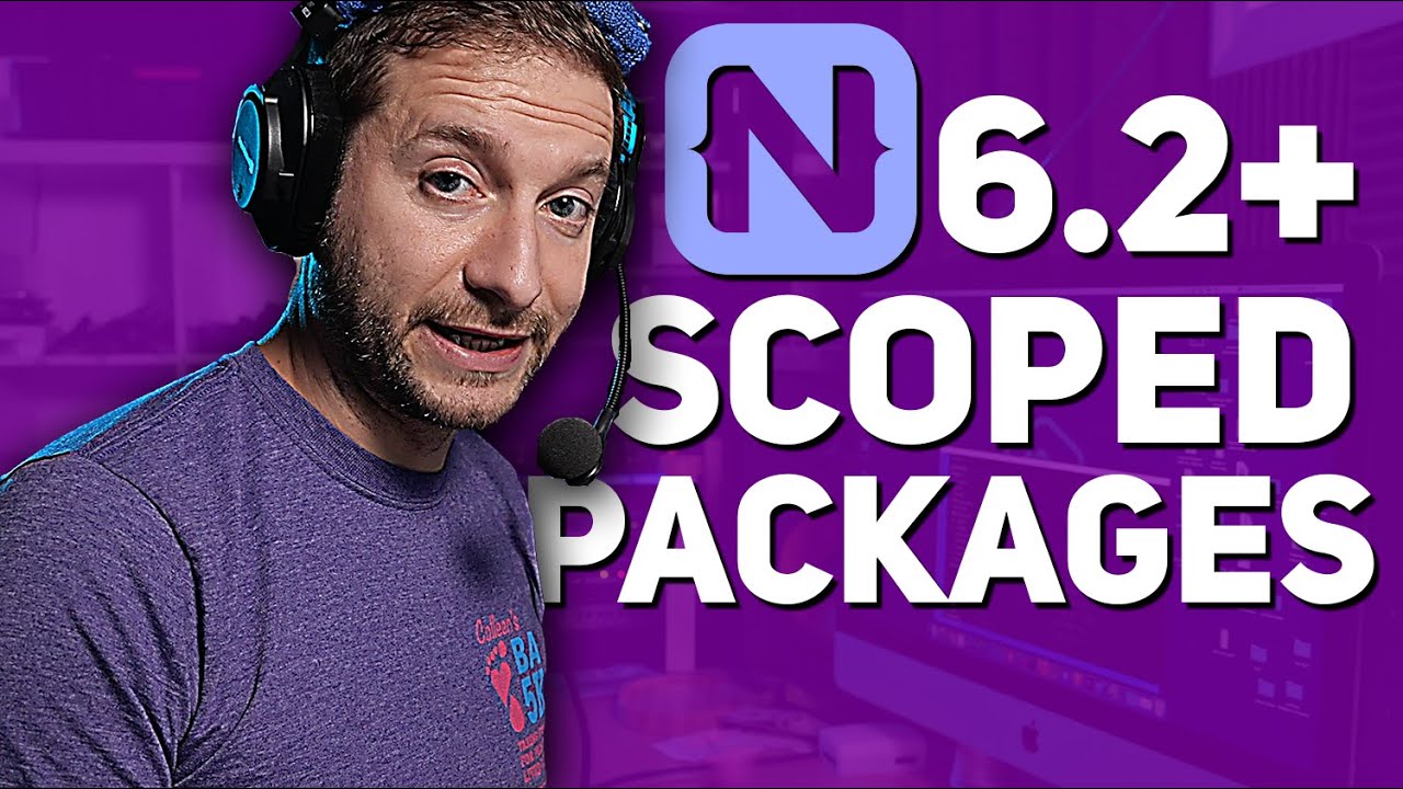 NativeScript Scoped NPM Packages