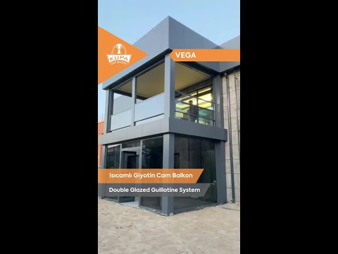 Vega Isıcamlı Giyotin Cam Balkon