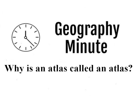 Why is an Atlas called an Atlas?