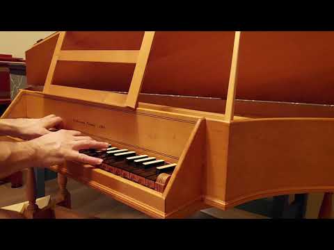 Zuckermann English Bentside Spinet Harpsichord 1986 Natural | Reverb