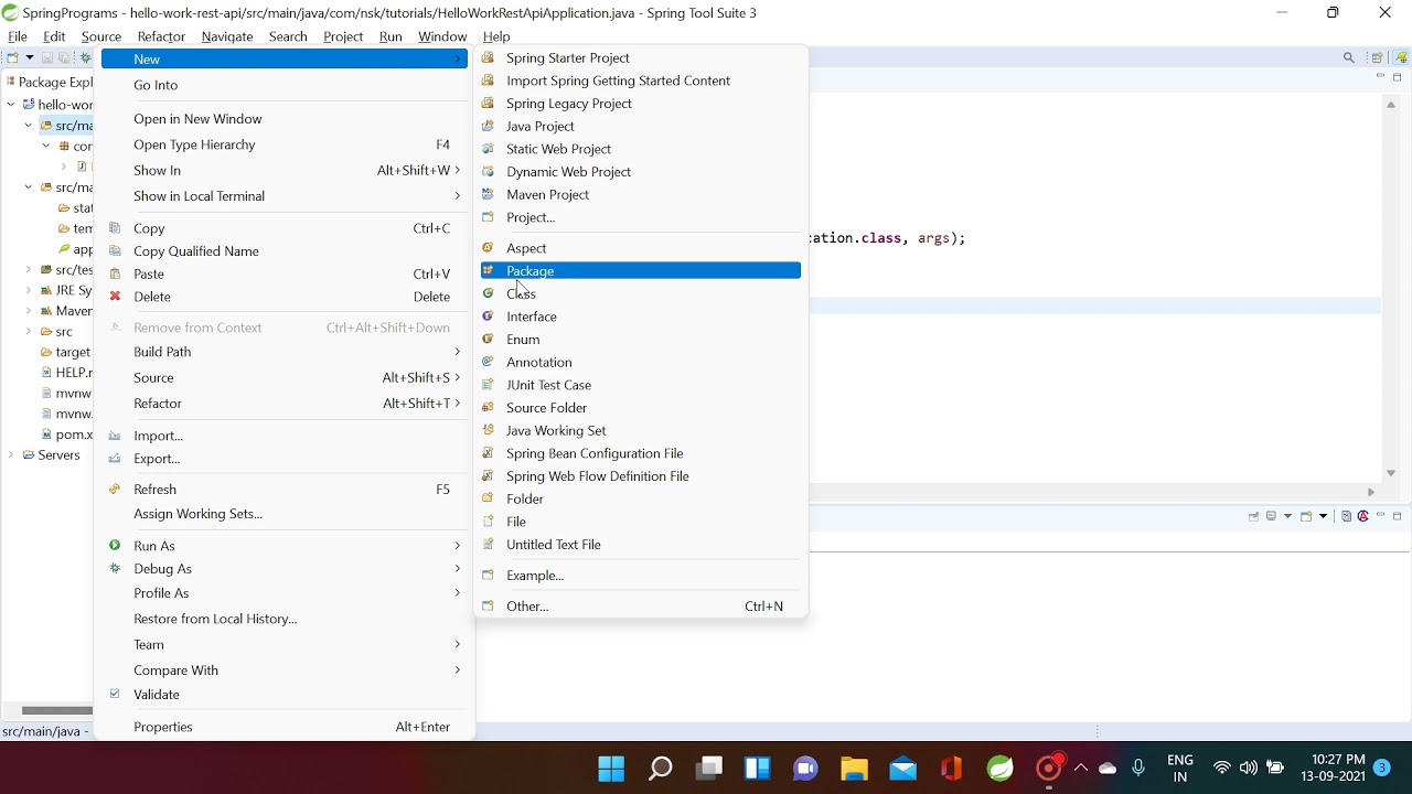 Session 1: Spring Boot HelloWorld Rest API Example
