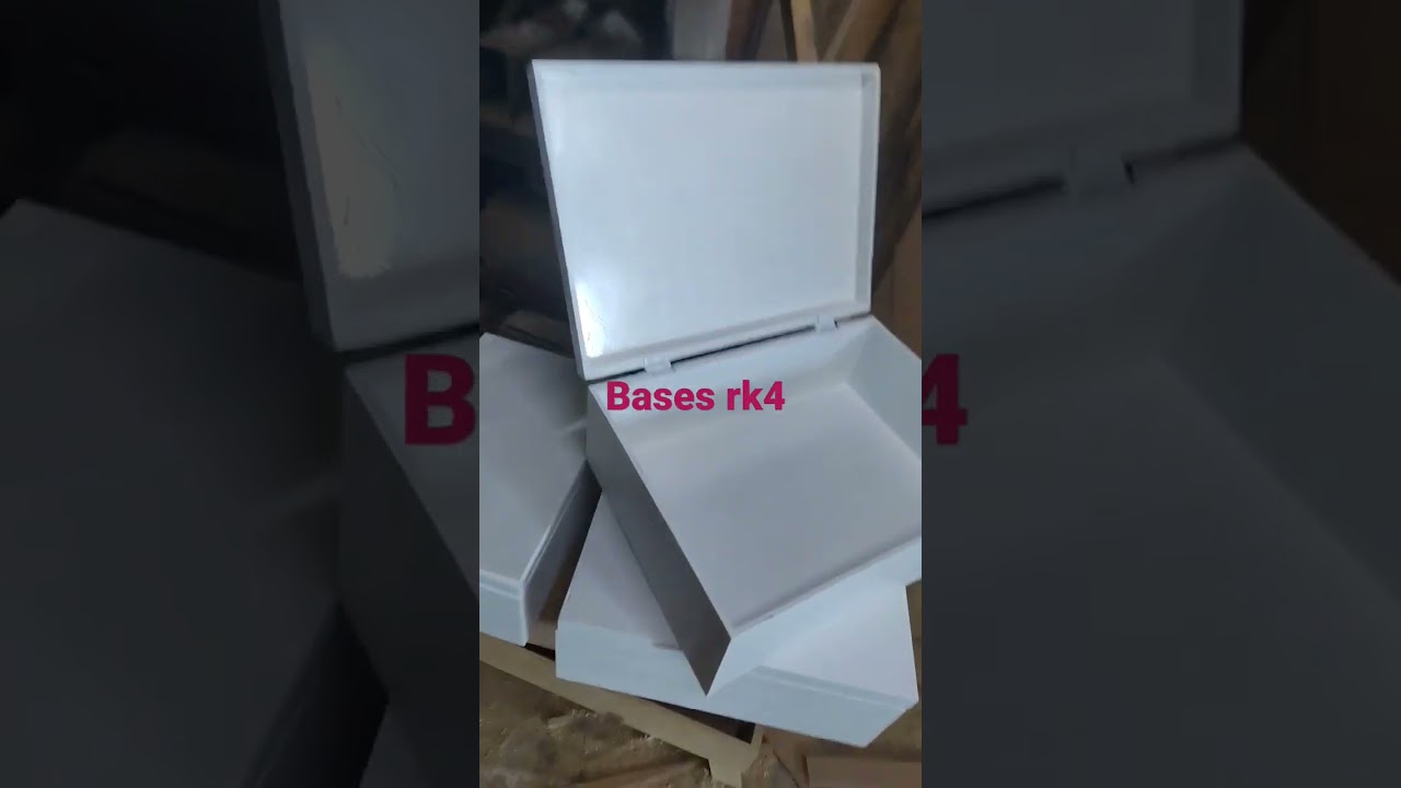 cajas para decoración de tasas o regalos Rk4 mdf y madera