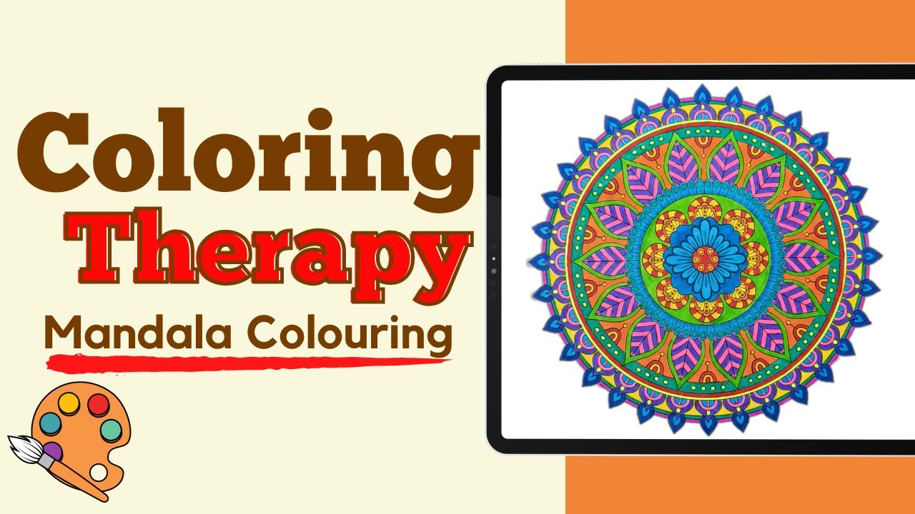 Mandala Art Coloring Pages | Mandala Art | Coloring Art Therapy | Color and Art TV: Episode 8
