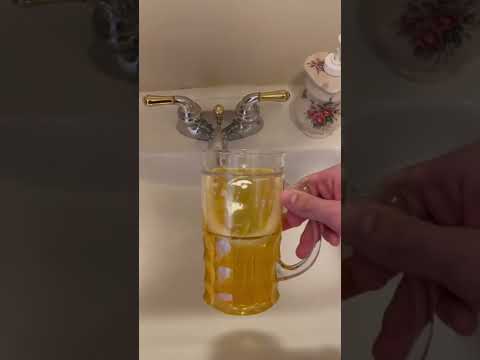 FAKE WATER CUP PRANK ON MY LITTLE SISTER ???? #shorts