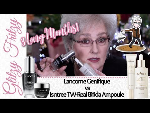 Lancome Genifique vs Isntree TW Real Bifida Ampoule 3 Month Trial