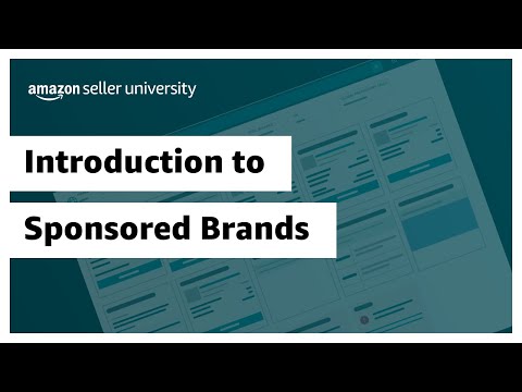 Introduction to Amazon Sponsored Brands ad campaigns