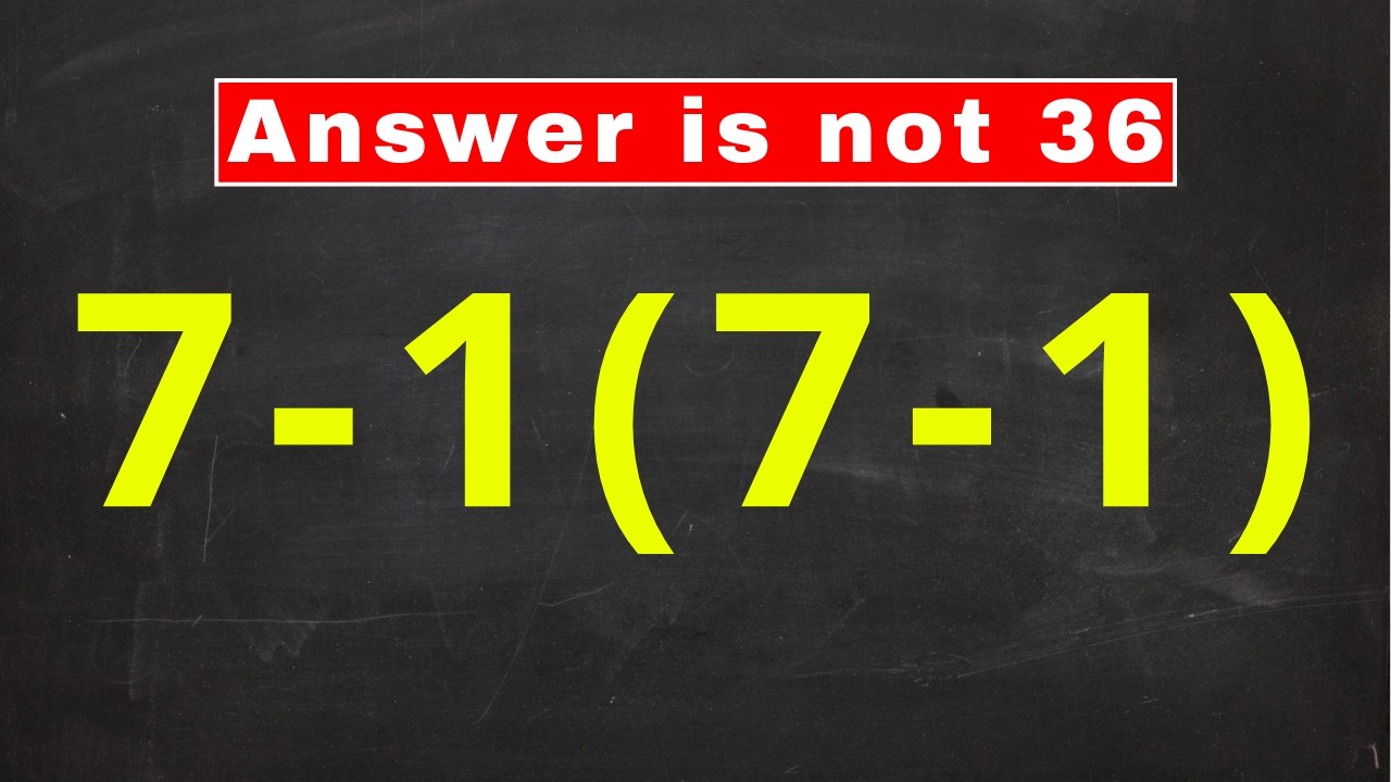 Maybe 1 in 10 People Can Solve This Math Problem