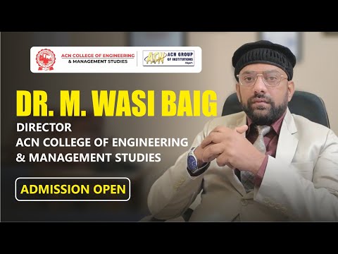 🎓✨ ACN College of Engineering & Management Studies📢 Admissions Open for Session 2025-26