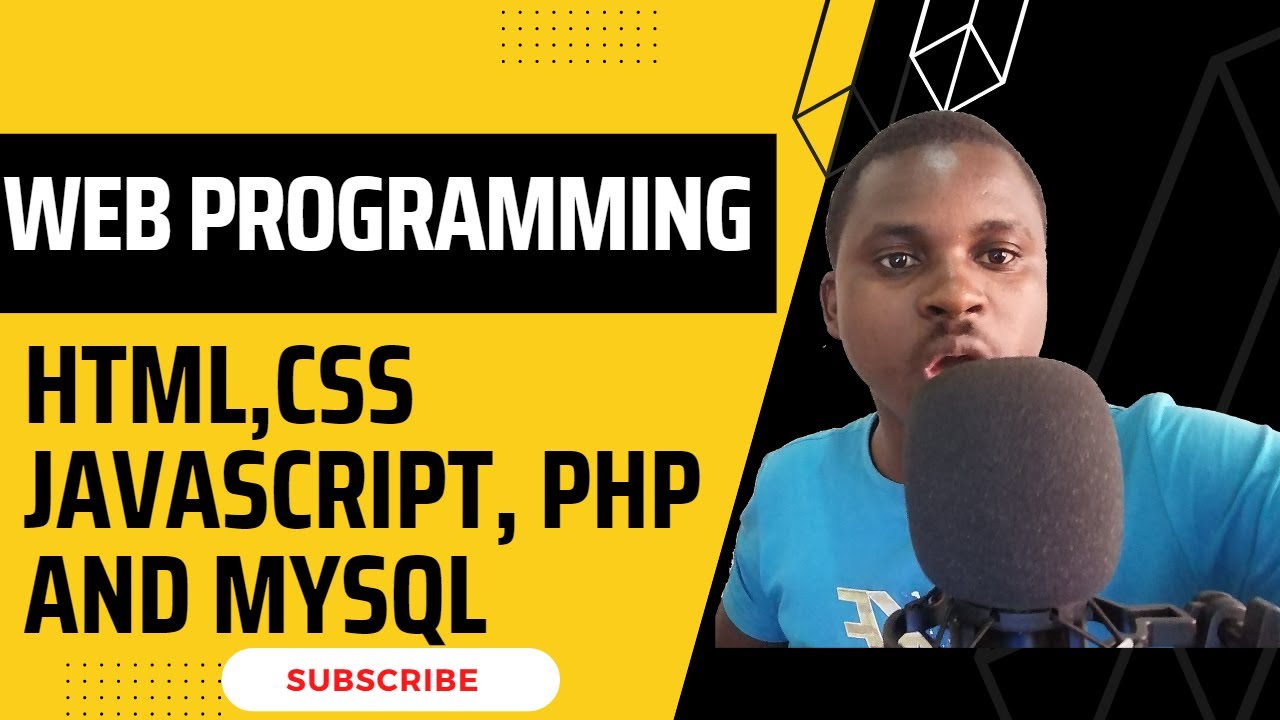 Web Tutorial 1 | HTML, CSS, JavaScript, PHP and MySQL | Understand Web Basics
