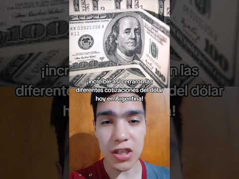 ¡DOLAR HOY! 🤑