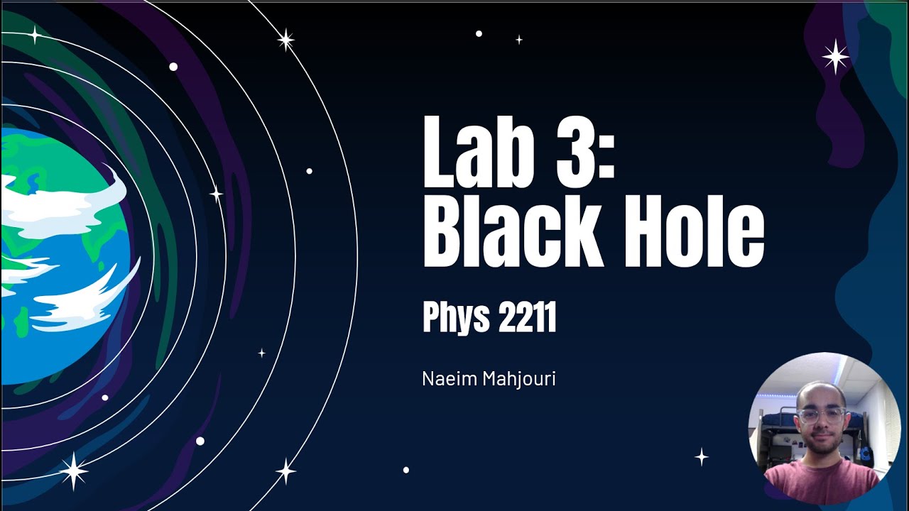 Phys 2211 Lab 3: Black Hole