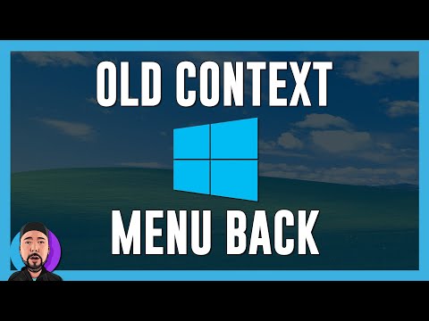 Bring Back the Old Windows 11 Context Menu