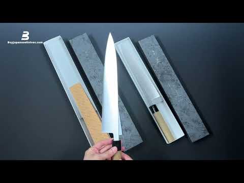 Masamoto KS Wa Gyuto Knife White Steel | BuyJapaneseKnives.com