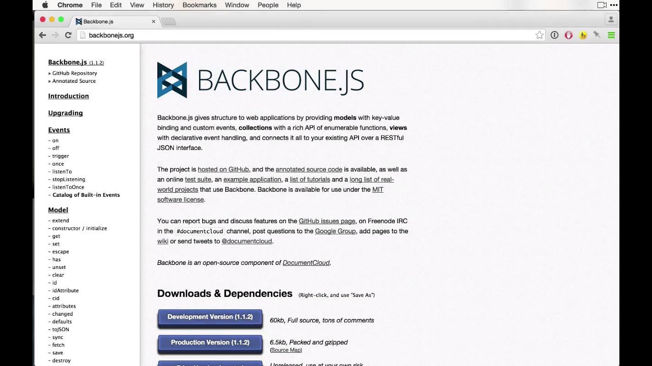 Getting Started with Backbone: Introduction