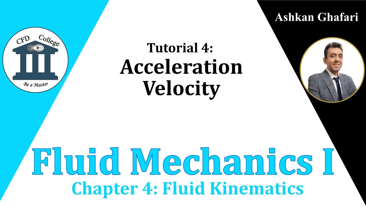 Tutorial 4 | Fluid Mechanics Velocity & Acceleration Problems | Chapter 4 Fluid Kinematics