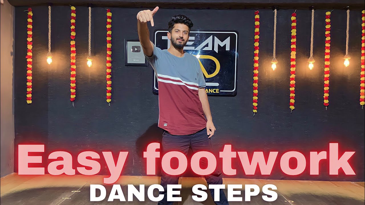 EASY FOOTWORK DANCE STEPS TUTORIAL | RUNNING MAN SLIDING #dancetutorial