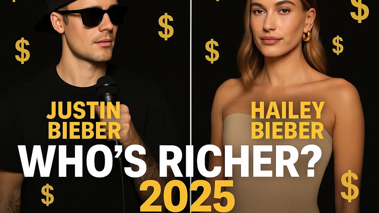 Justin Bieber vs Hailey Bieber – Net Worth Comparison 2025