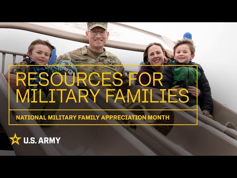 What family resources are available for U.S. Army families? | Army 101