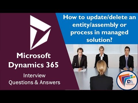 Microsoft Dynamics 365 CRM Interview Questions and Answers by Dynamix Academy