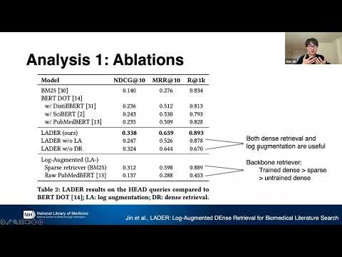 LADER: Log-Augmented DEnse Retrieval for Biomedical Literature Search (SIGIR 2023)