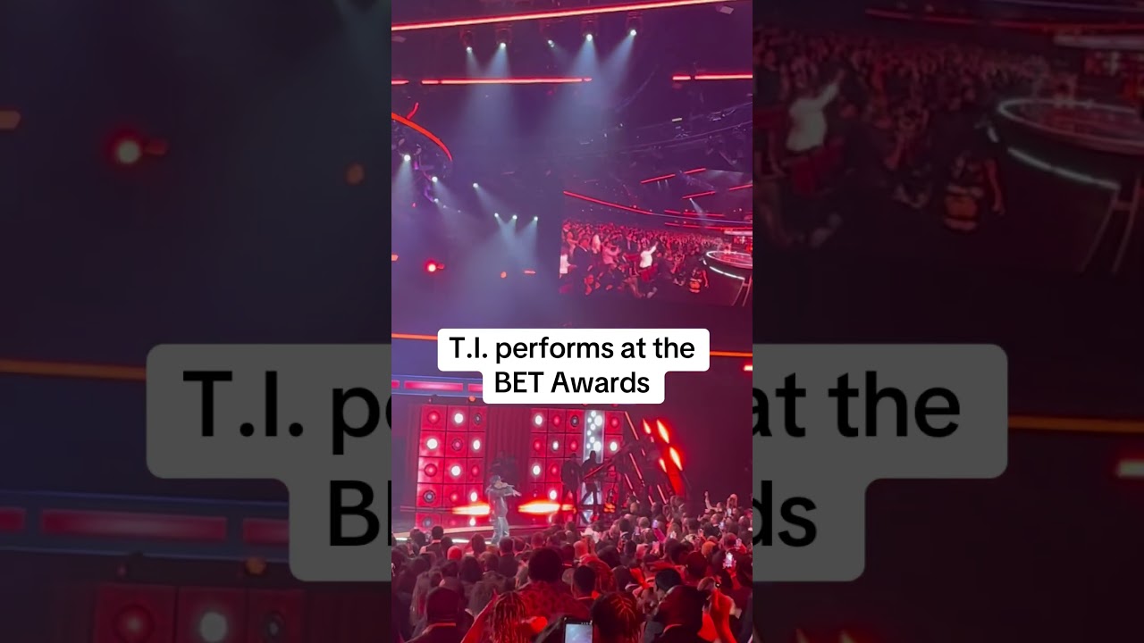 T.I. performs at the BET Awards #ti #hiphopmusic #trapartist