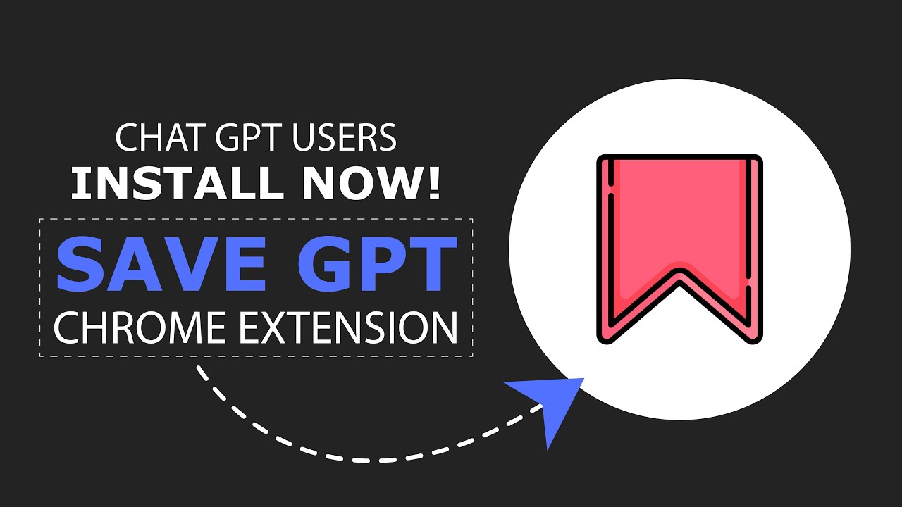 Best Chat GPT Chrome Extension Ever (Save GPT)