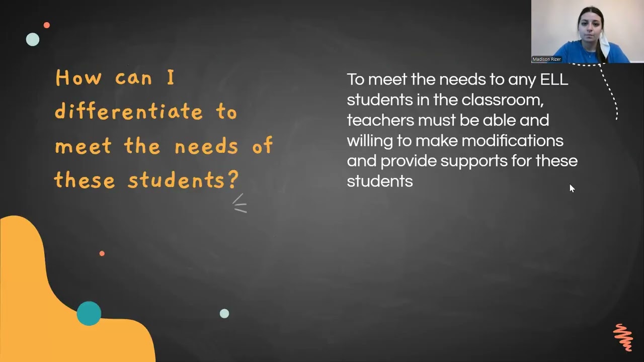 Professional Development Presentation Video