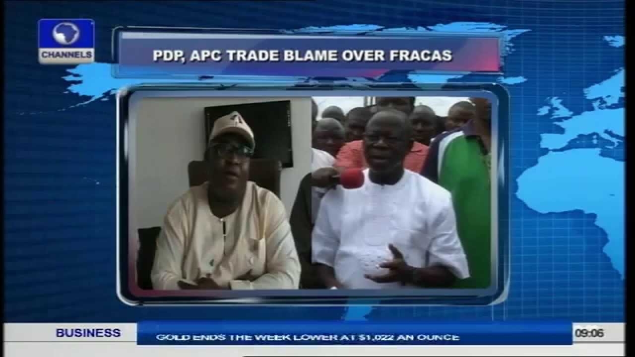 Edo Political Crisis: PDP APC Trade Words Over Attack On Legislative Quarters