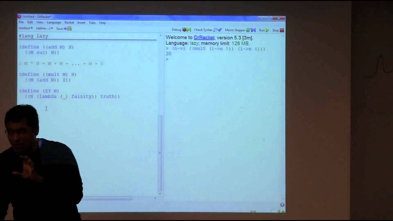 Programming Languages - The Lambda Lecture