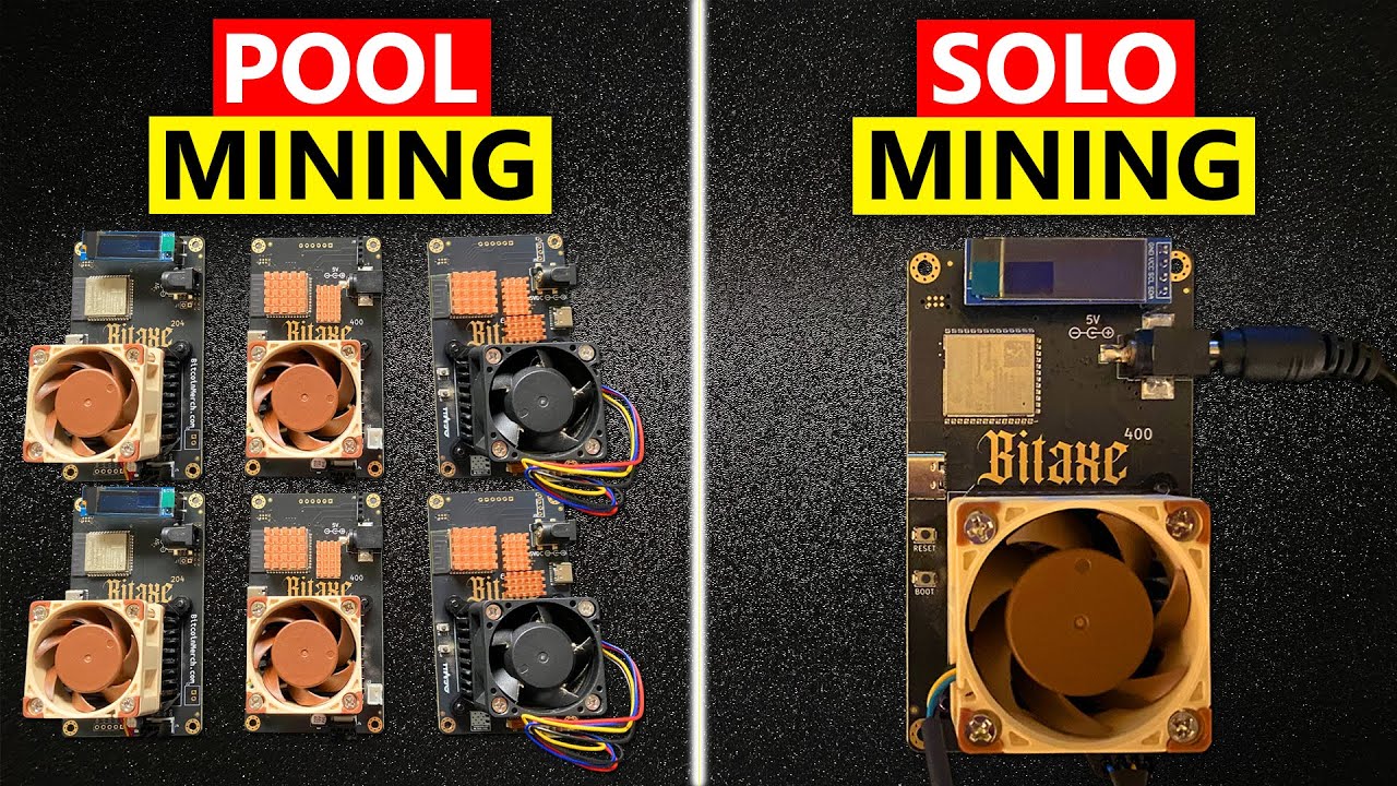Solo Mining vs Pool Mining On The Bitaxe