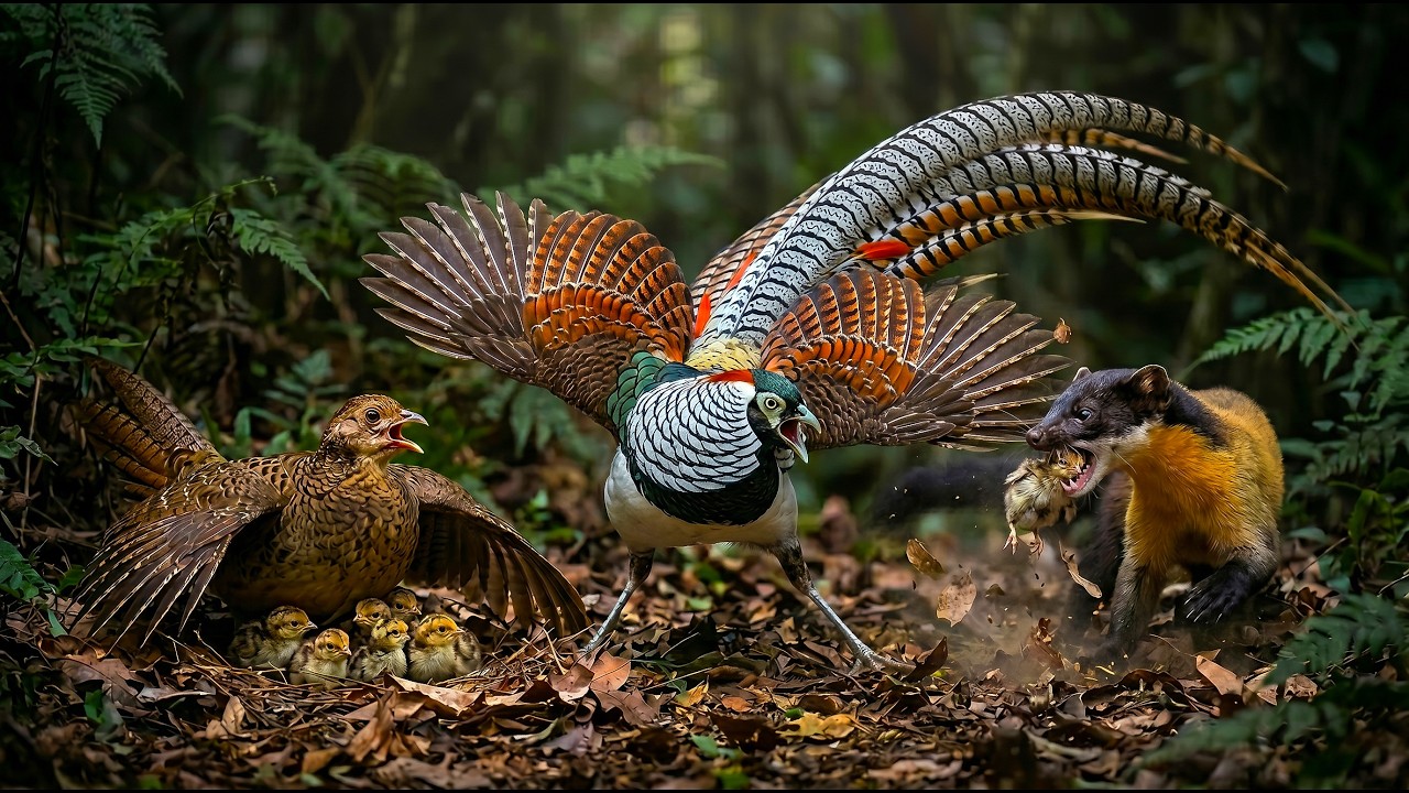 Lady Amherst’s Pheasant: 24 Days From Hidden Egg to First Escape