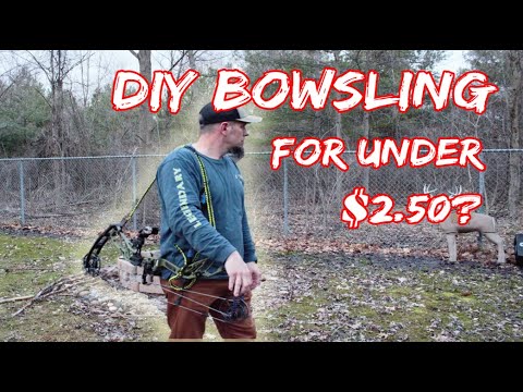 DIY Paracord Shoulder Bow Sling