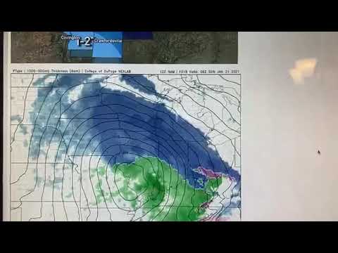 Precision 18 Forecast (01/30/21) Chad gives noon weather update