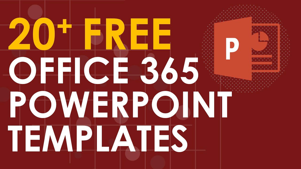 20+ Free Office 365 - PowerPoint Designer Templates