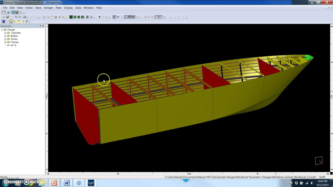 Powerful Capabilities of MAXSURF Structure