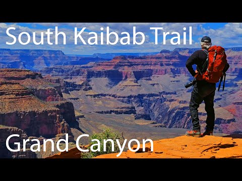 Grand Canyon, Arizona, USA - South Kaibab Trail to Cedar Ridge: Hiking with spectacular views